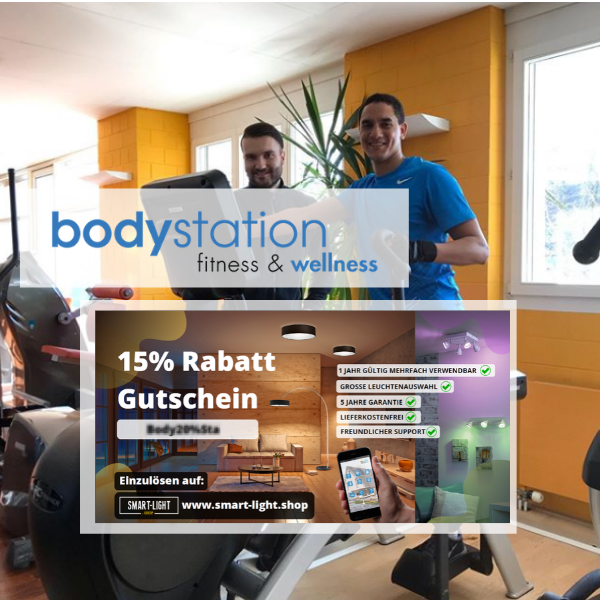 Gutschein-Partnerschaft mit Fitnesscenter